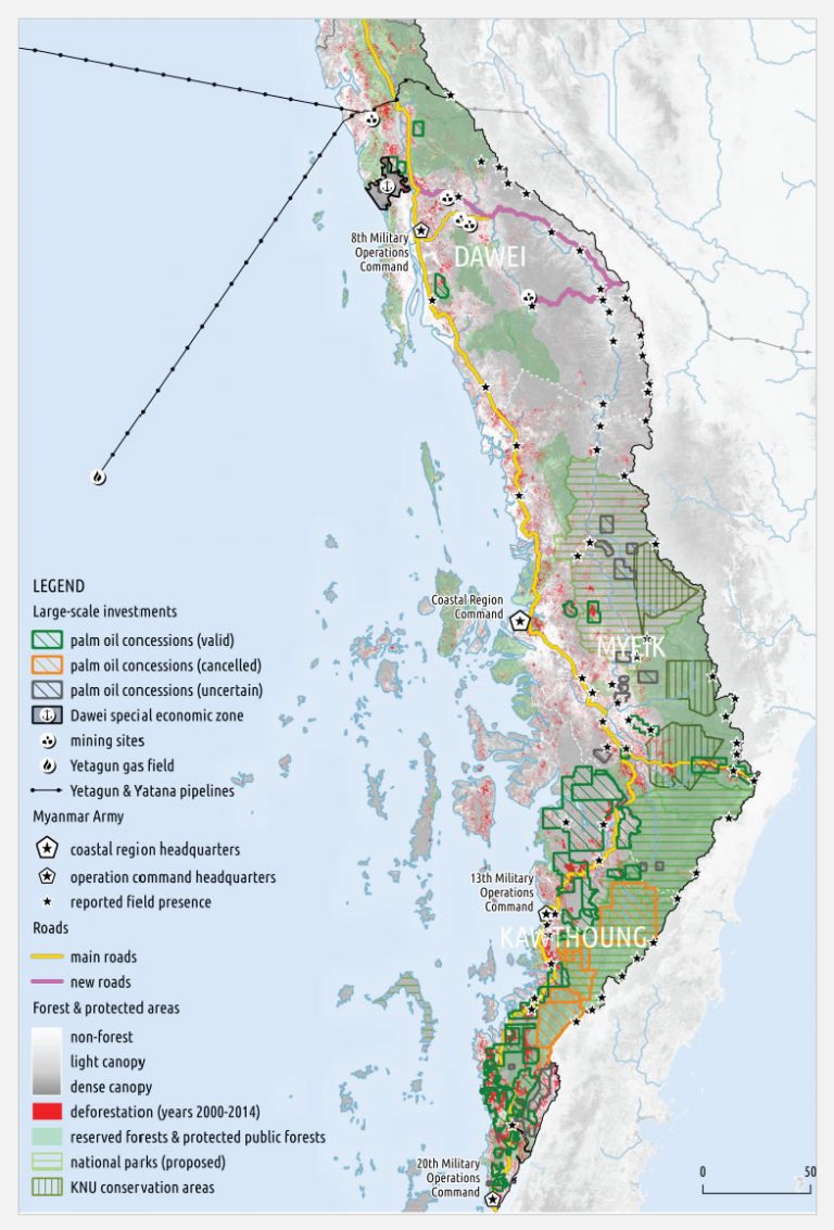Commercial Agriculture Expansion in Myanmar: Links to Deforestation ...