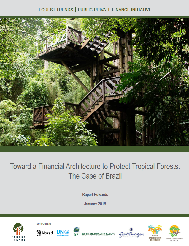 Toward a Financial Architecture to Protect Tropical Forests - Forest Trends