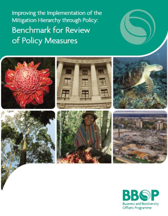 Benchmarking performance - Forest Trends