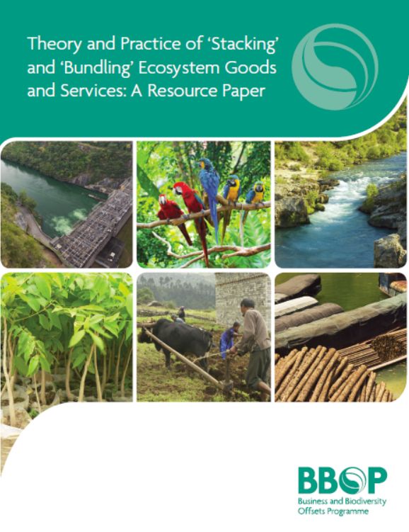 Theory and Practice of ‘Stacking’ and ‘Bundling’ Ecosystem Goods and Services - Forest Trends