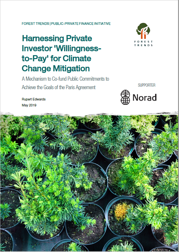 Harnessing Private Investor ‘Willingness-to-Pay’ for Climate Change ...