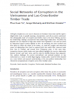 PREVIEW: Social Networks of Corruption in the Vietnamese and Lao Cross ...